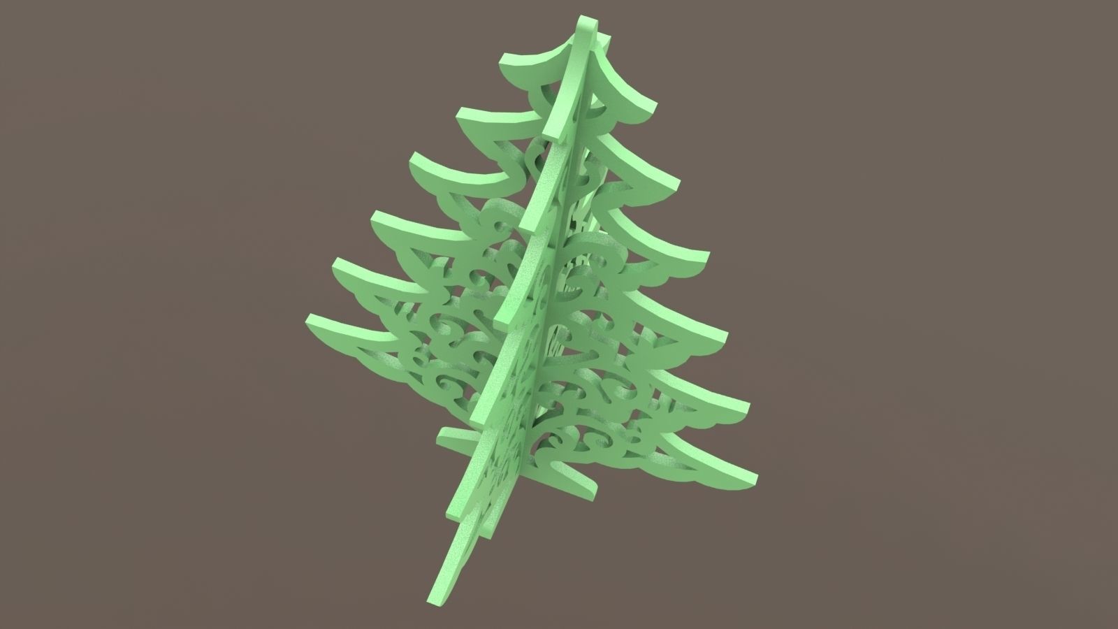Fir tree 3D model 3D printable | CGTrader
