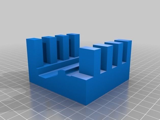 ar-15 upper receiver vice block 3D print model | CGTrader