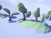 3D model Cartoon Low Poly Forest Pack VR / AR / low-poly | CGTrader