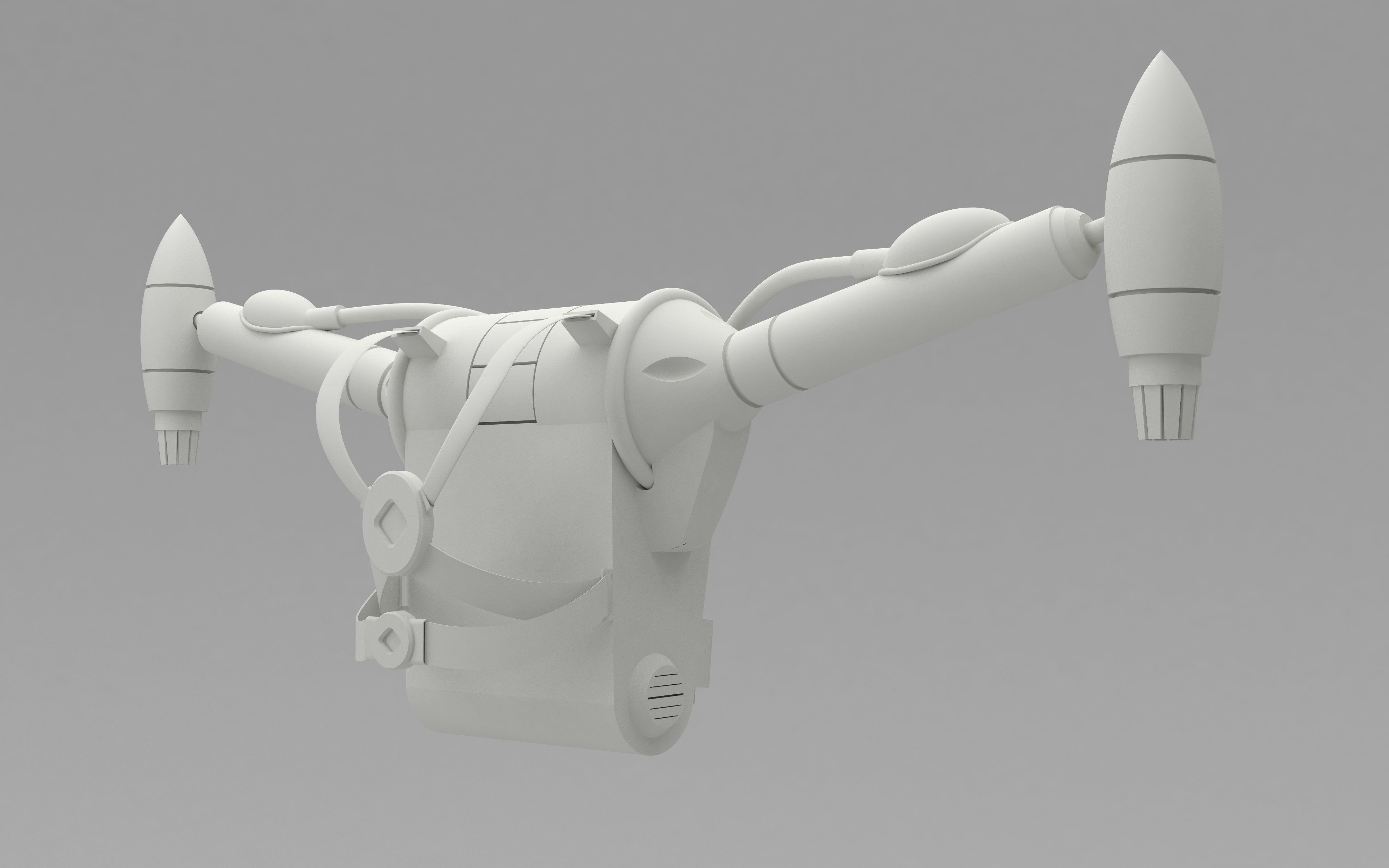 Marvel Wolverine Jet Pack 3D Model 3D model | CGTrader