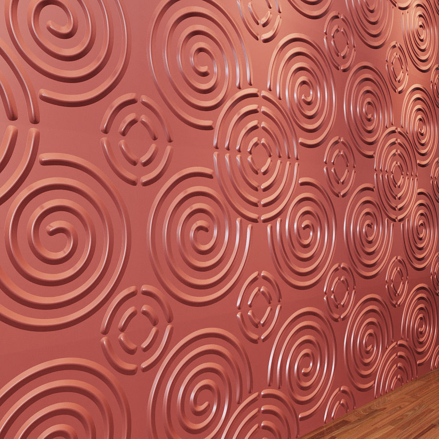 3D Panels Ripple Plus 3D model | CGTrader