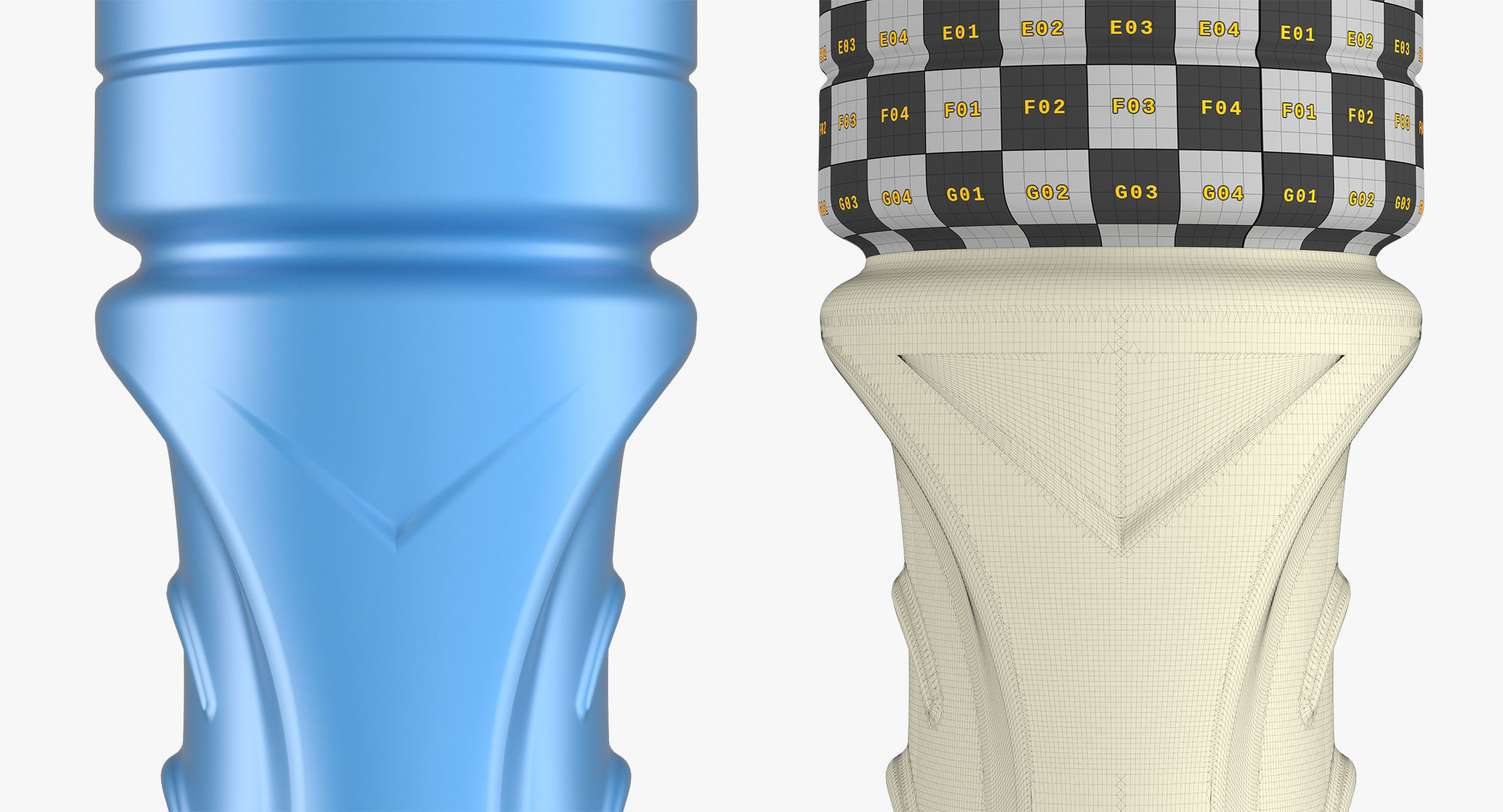 Powerade Bottle 1500 ml 3D model | CGTrader