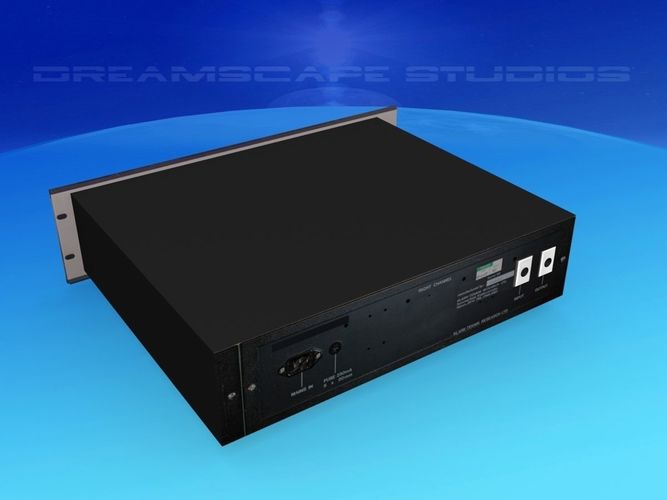 Klark Teknik DN27 Graphic Equalizer 3D Model rigged MAX OBJ 3DS LWO LW ...