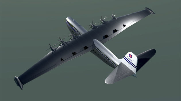 SARO PRINCESS FLYING BOAT free VR / AR / low-poly 3D model | CGTrader