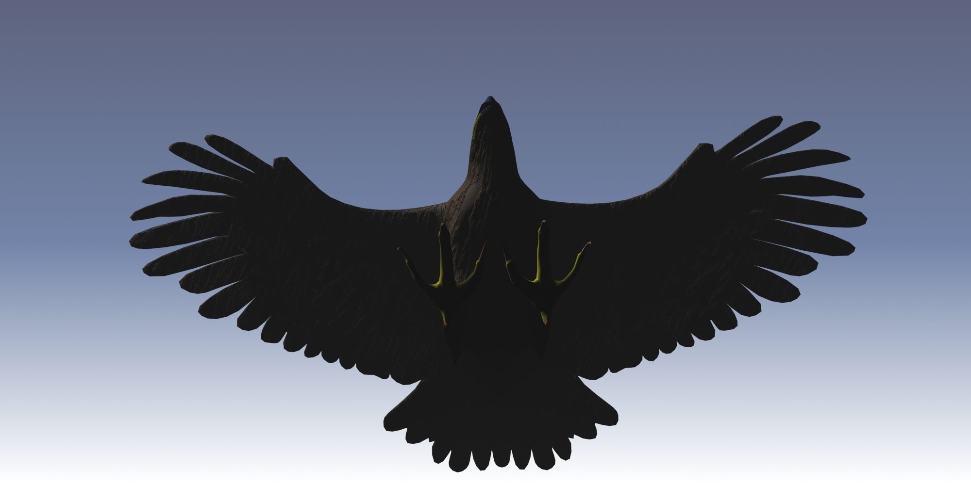 3D model Low Poly Eagle model VR / AR / low-poly | CGTrader