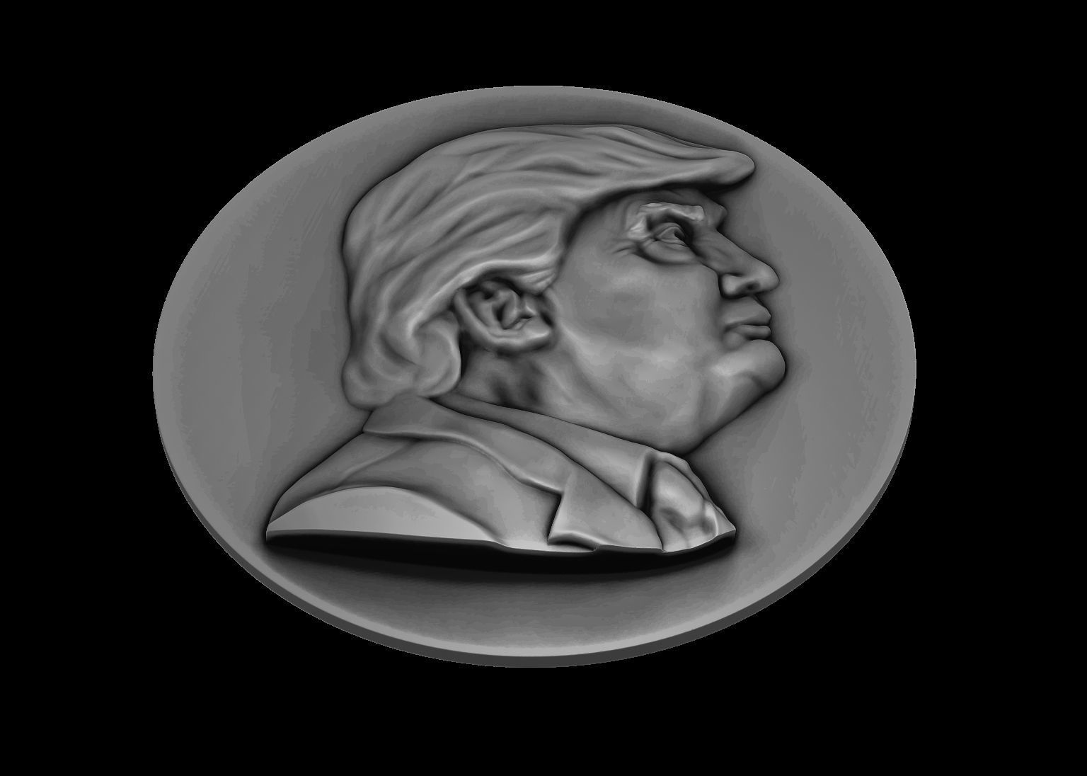 Trump 3D model 3D printable | CGTrader