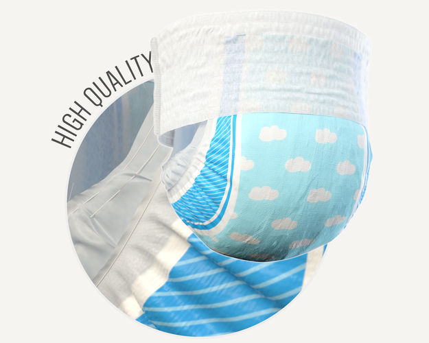 Diaper 3D model | CGTrader