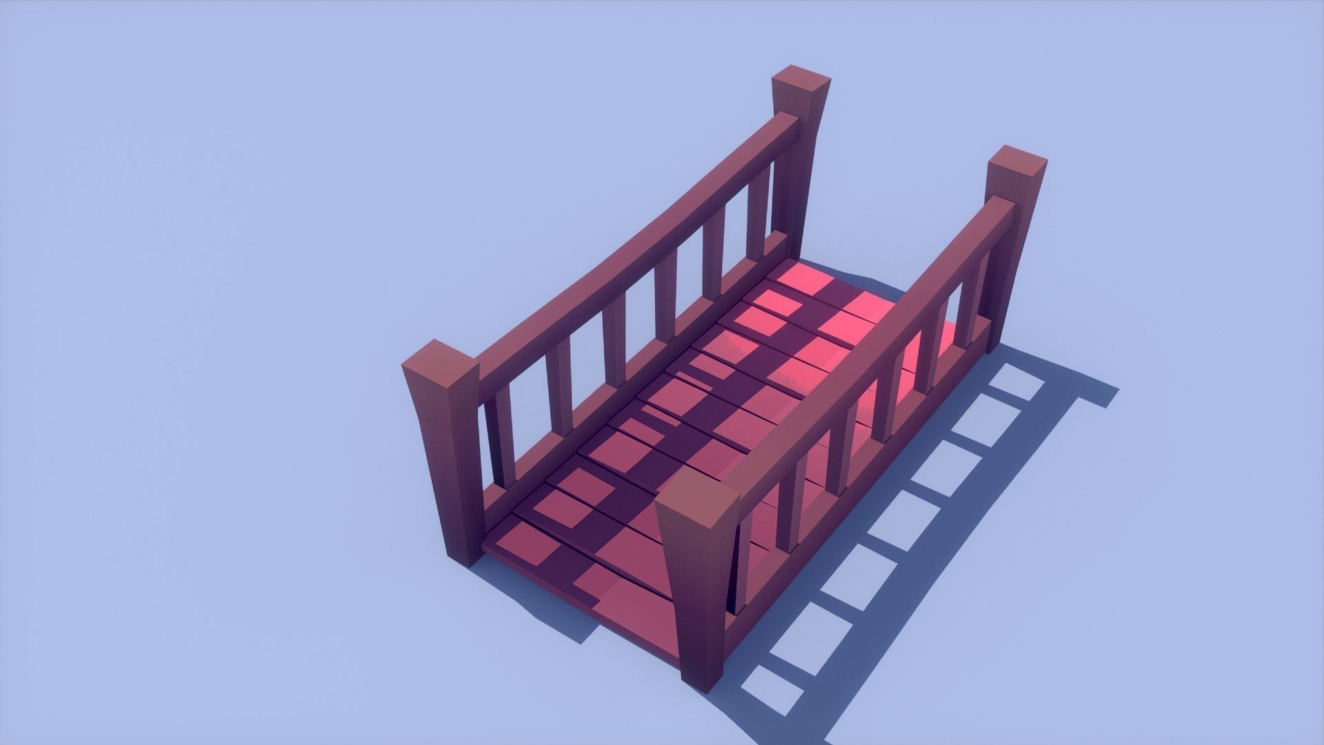 Low Poly Bridges Set free VR / AR / low-poly 3D model | CGTrader