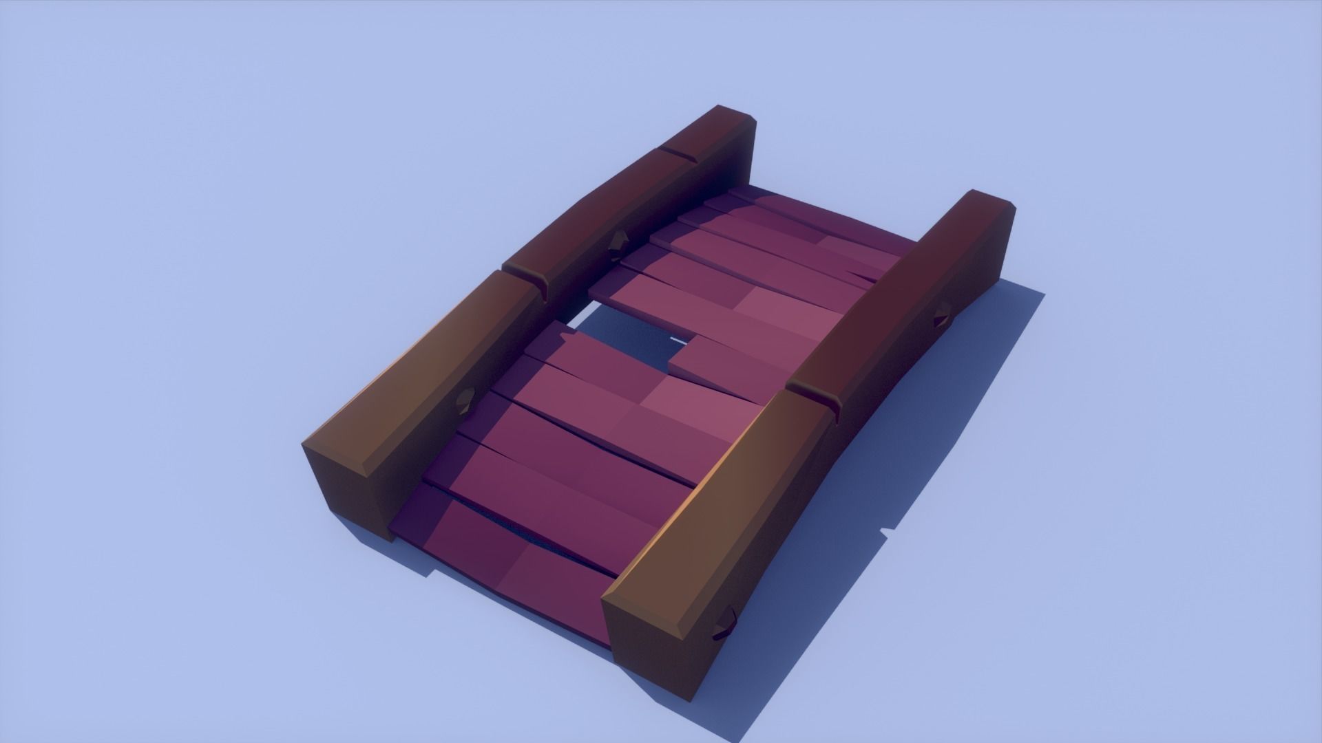 Low Poly Bridges Set free VR / AR / low-poly 3D model | CGTrader