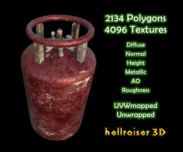 3D model Laboratory Tank - PBR - Textured VR / AR / low-poly | CGTrader