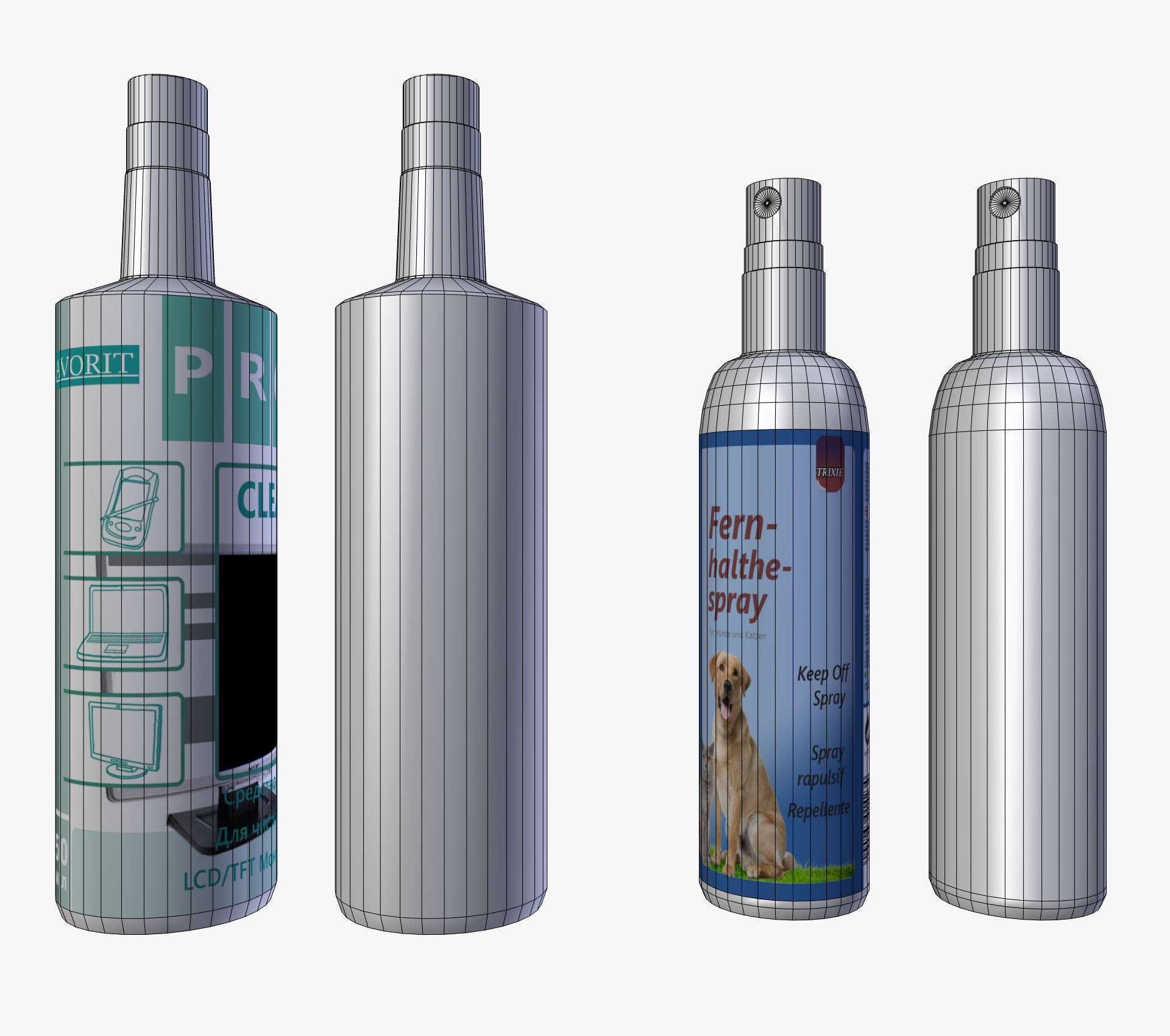 spray bottle 3D model | CGTrader