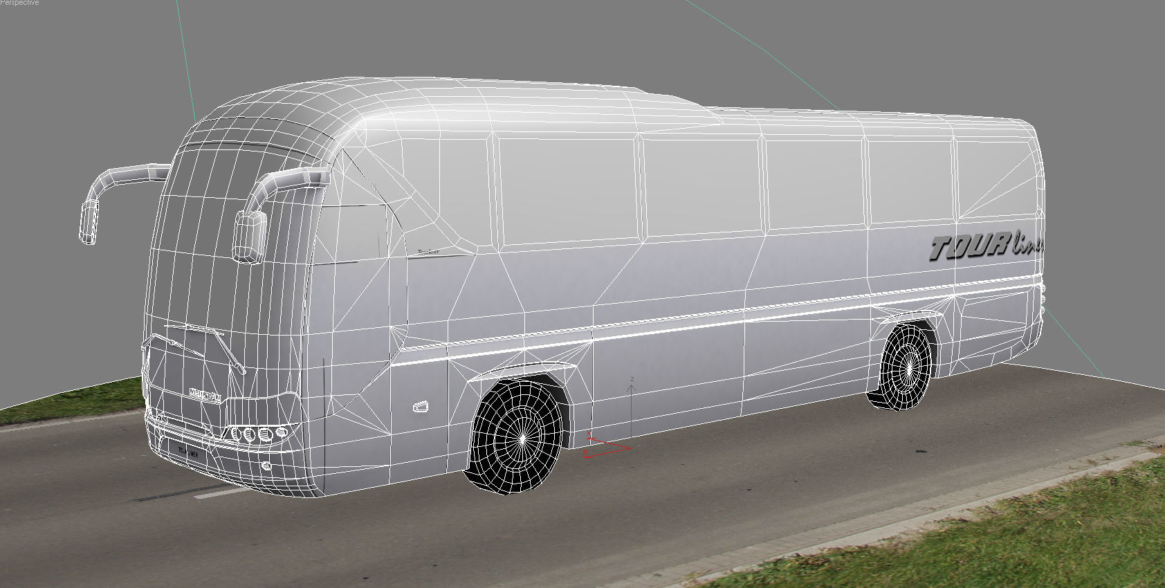 3D model Neoplan Tourliner SHD Short VR / AR / low-poly rigged | CGTrader
