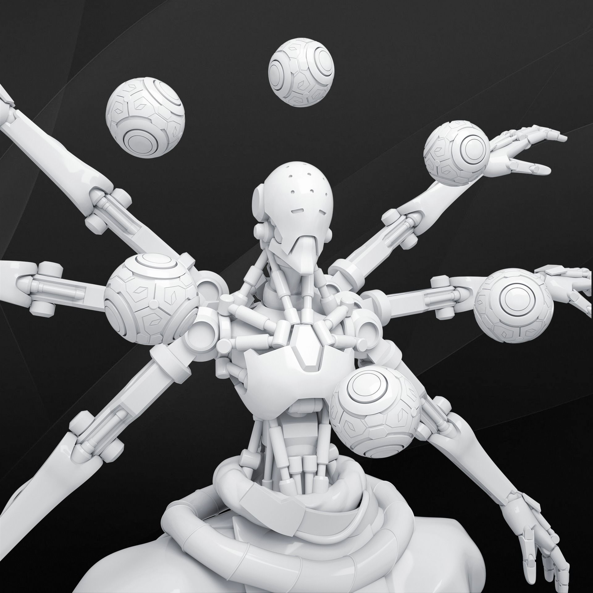 Zenyatta Overwatch 3D model | CGTrader