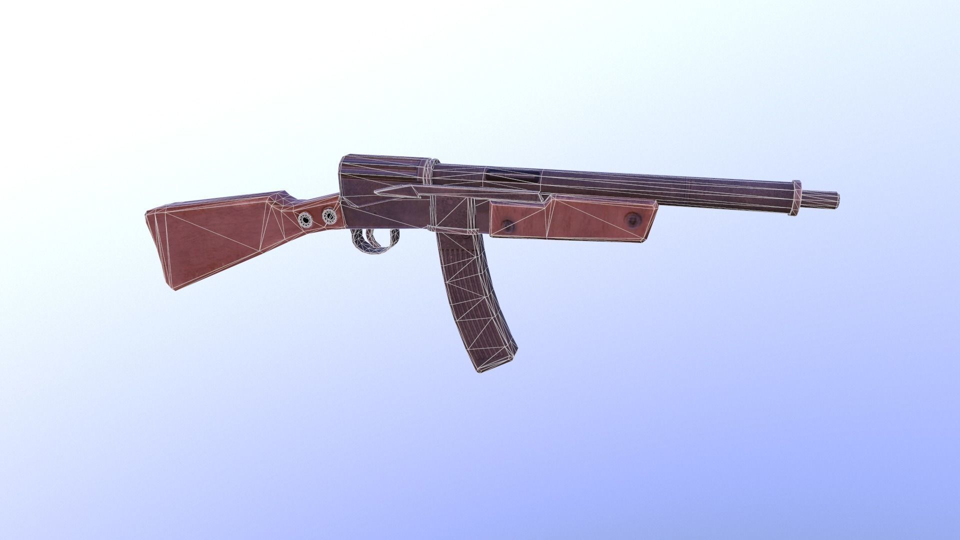 3D model Volkssturmgewehr VG-45 VR / AR / low-poly | CGTrader