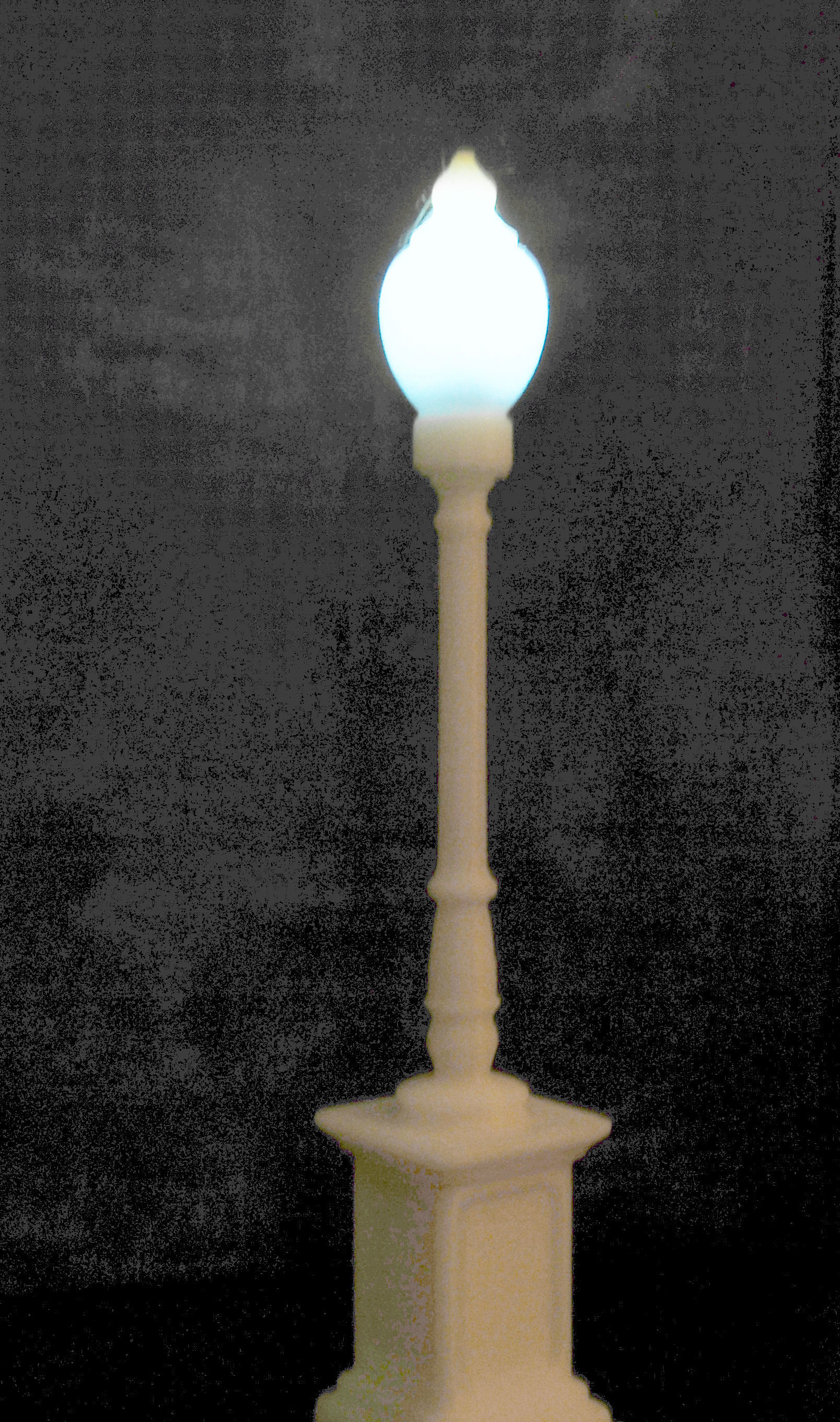 Illuminated street lamp for architecture-props 3D model 3D printable ...