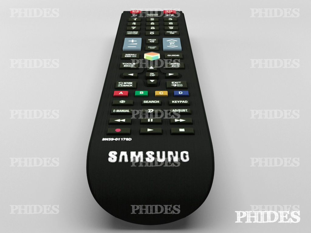 Remote control 3D model | CGTrader