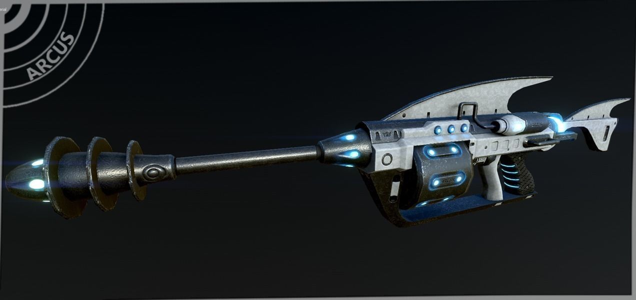 3D model Arcus Rifle VR / AR / low-poly | CGTrader