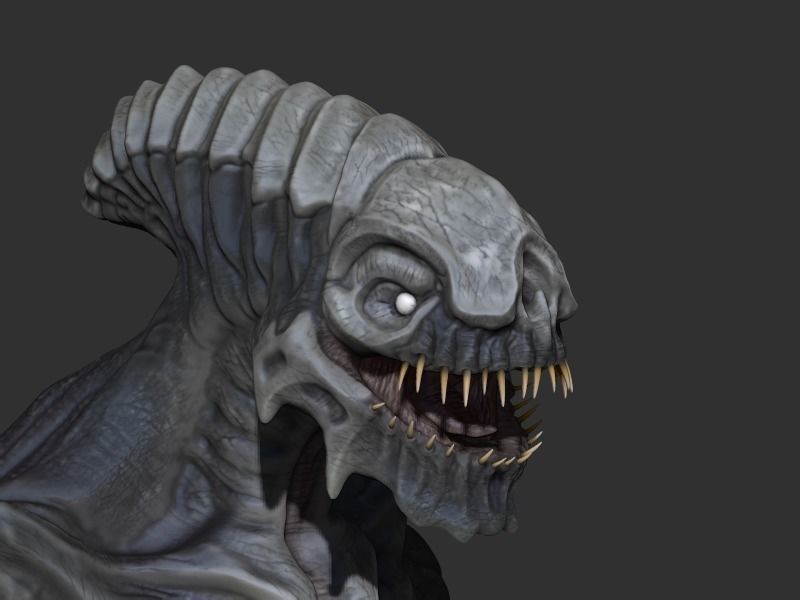 3D model Alien 1 0 7 VR / AR / low-poly | CGTrader