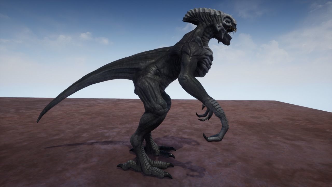 3D model Alien 1 0 7 VR / AR / low-poly | CGTrader