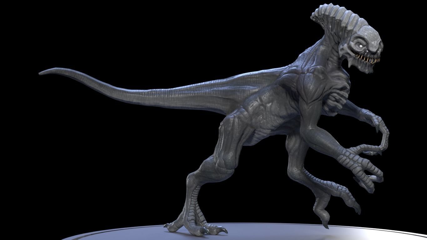 3D model Alien 1 0 7 VR / AR / low-poly | CGTrader