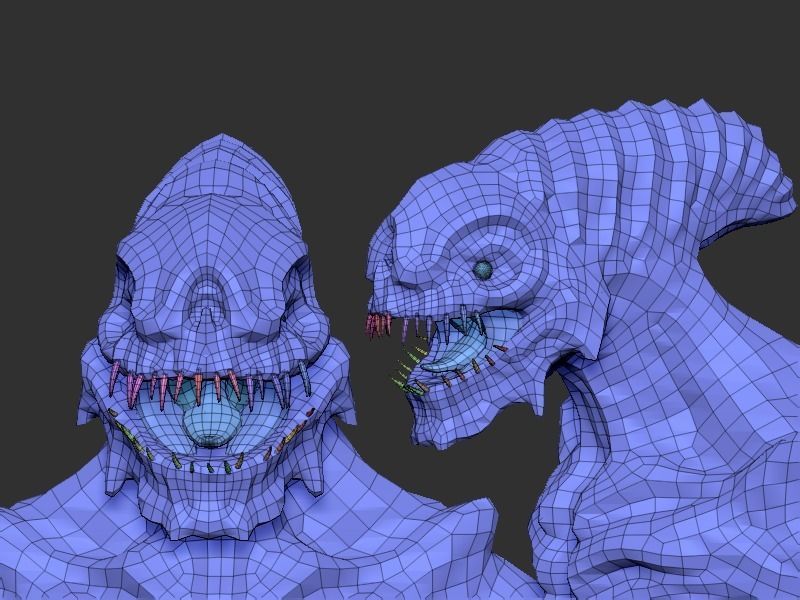 3D model Alien 1 0 7 VR / AR / low-poly | CGTrader
