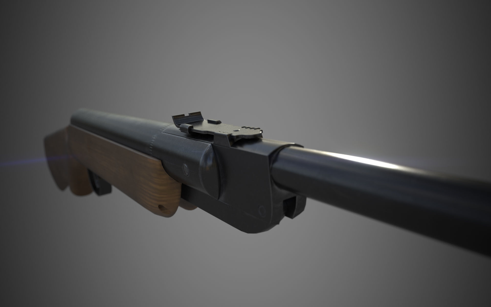 3D model Airgun PBR VR / AR / low-poly | CGTrader