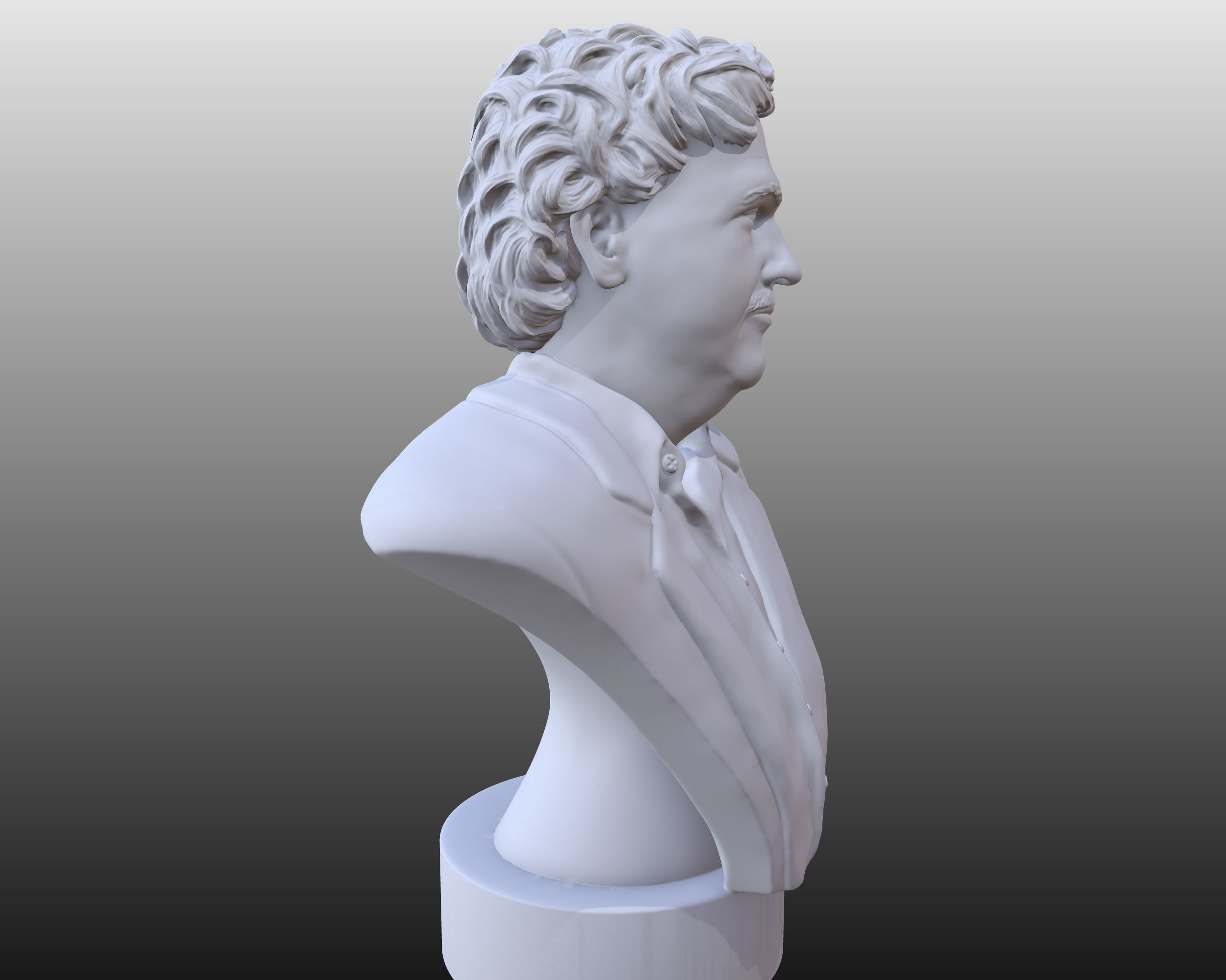 Pablo Escobar 3D model 3D printable | CGTrader