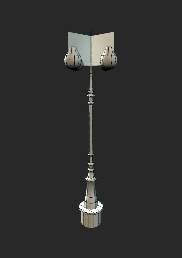 LightPole free VR / AR / low-poly 3D model | CGTrader