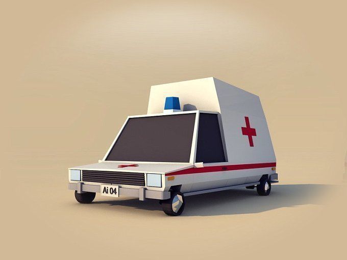Low Poly City Cars Asset Pack 1 3D model | CGTrader
