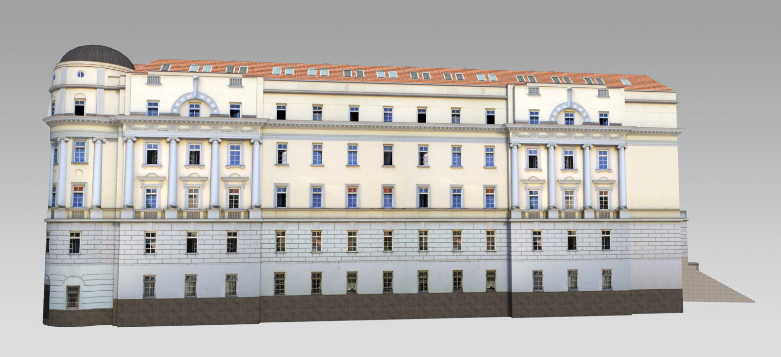 3D model Classical Government Building VR / AR / low-poly | CGTrader