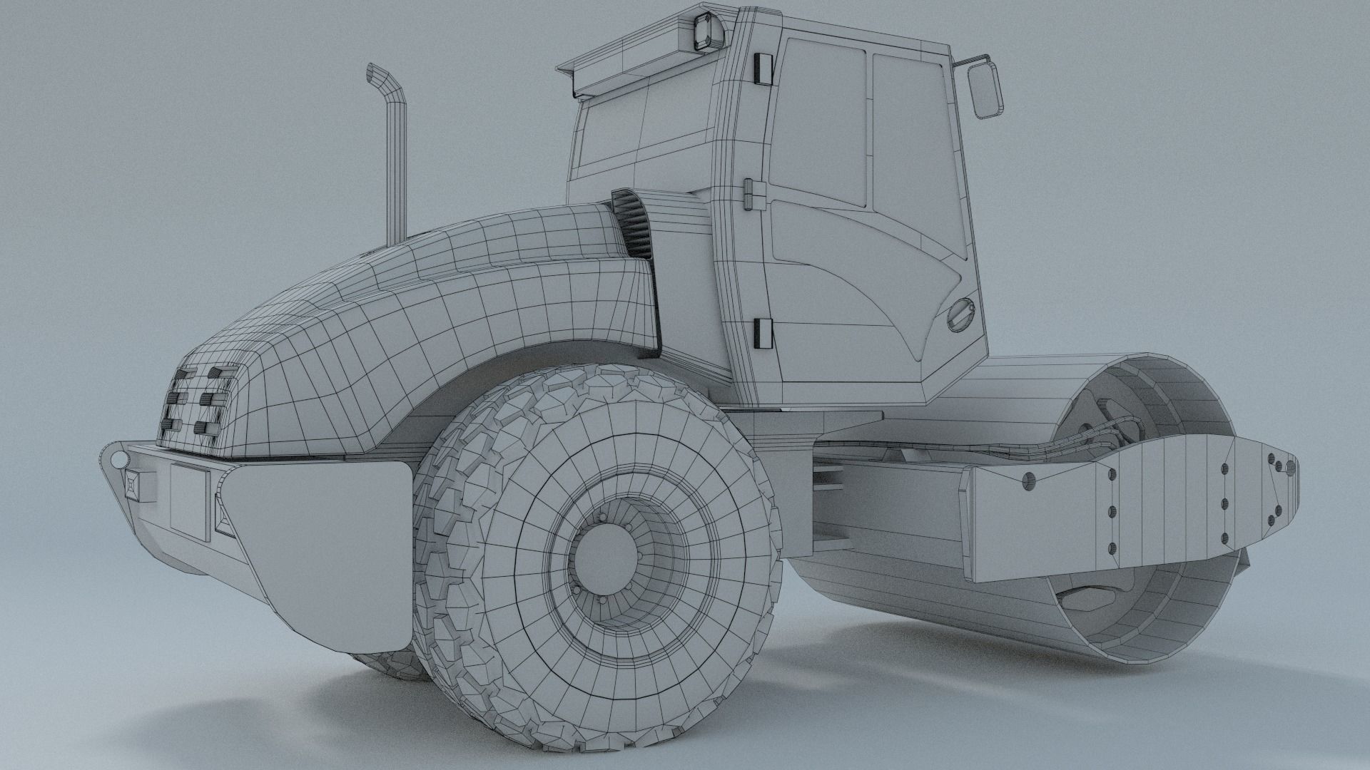 JCB VM115 compactor 3D model | CGTrader