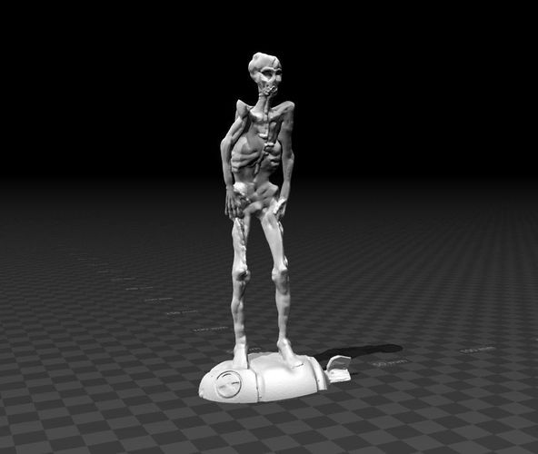 Nuclear Monster free 3D model 3D printable | CGTrader