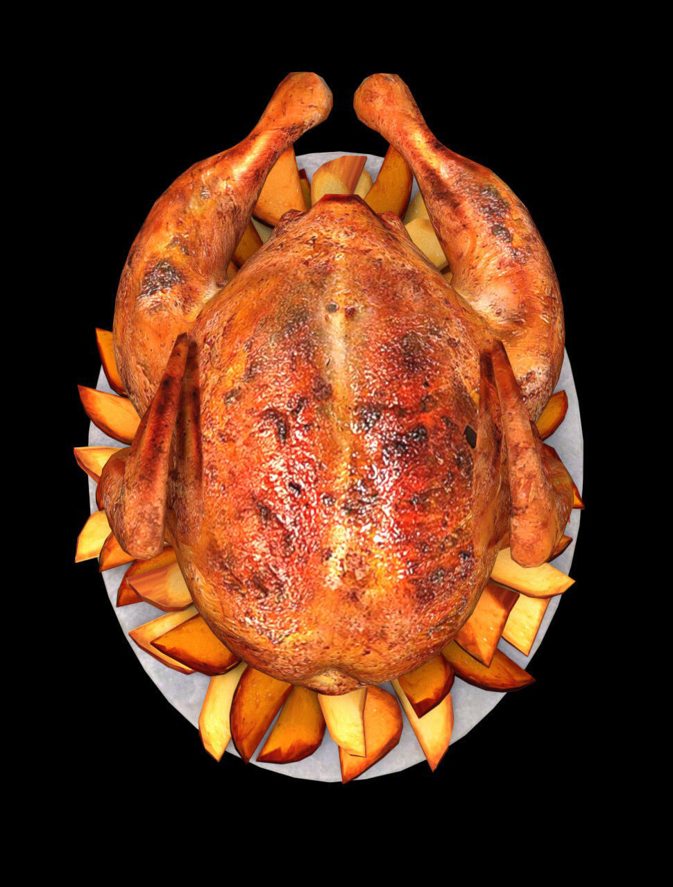 3D model Food Chicken - PBR - Textured VR / AR / low-poly | CGTrader