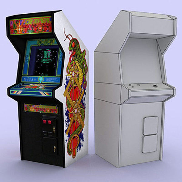 3D model Classic arcade games - pack 1 VR / AR / low-poly | CGTrader