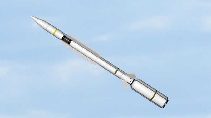 RIM-174 Standard SM-6 missile 3D model | CGTrader