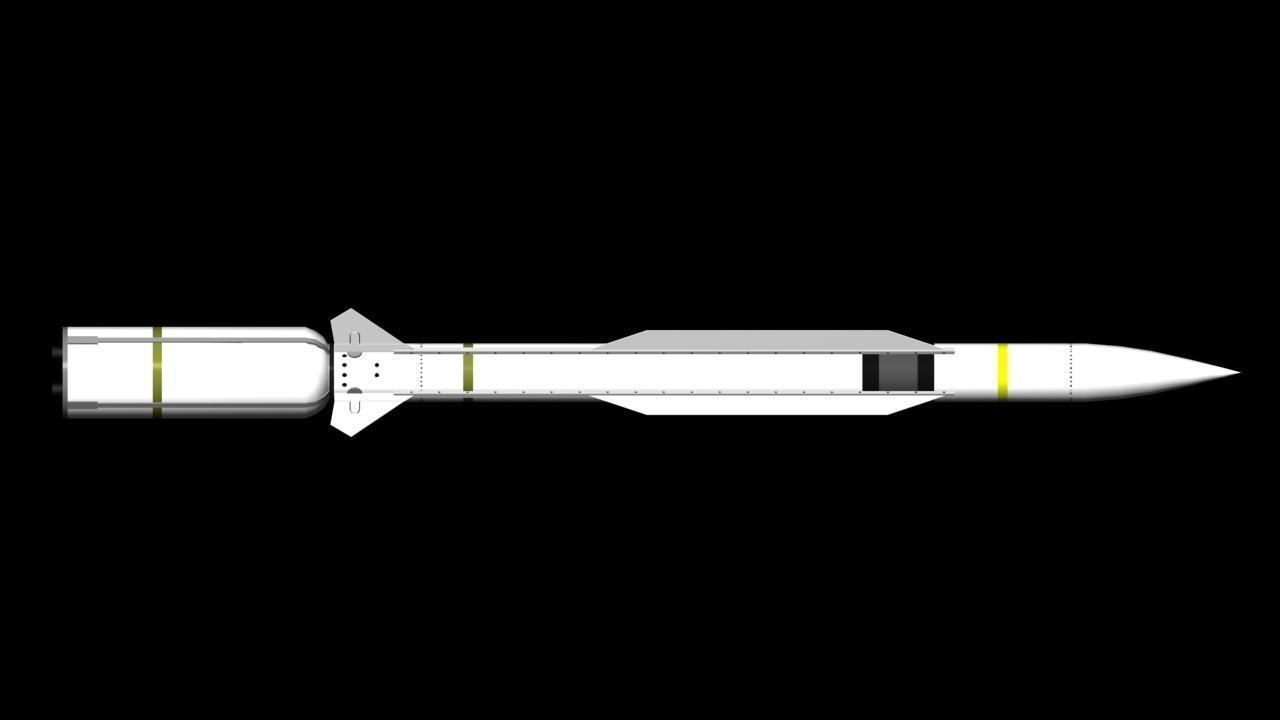 RIM-174 Standard SM-6 missile 3D model | CGTrader