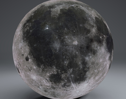 Low-poly Moon 3D Models | CGTrader
