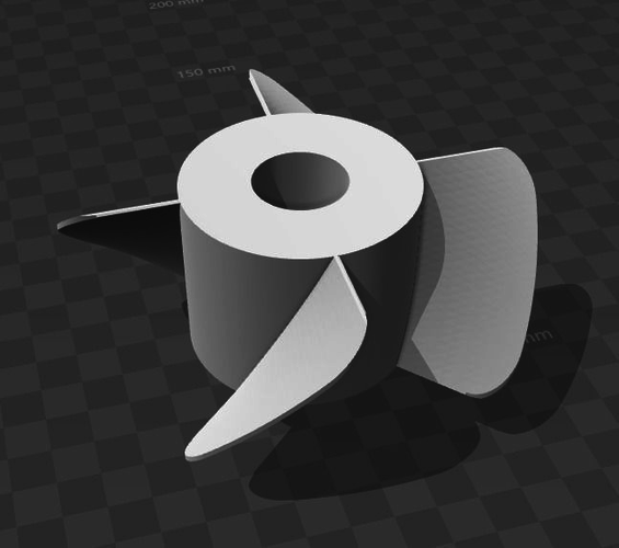 small propeller 3D model 3D printable | CGTrader