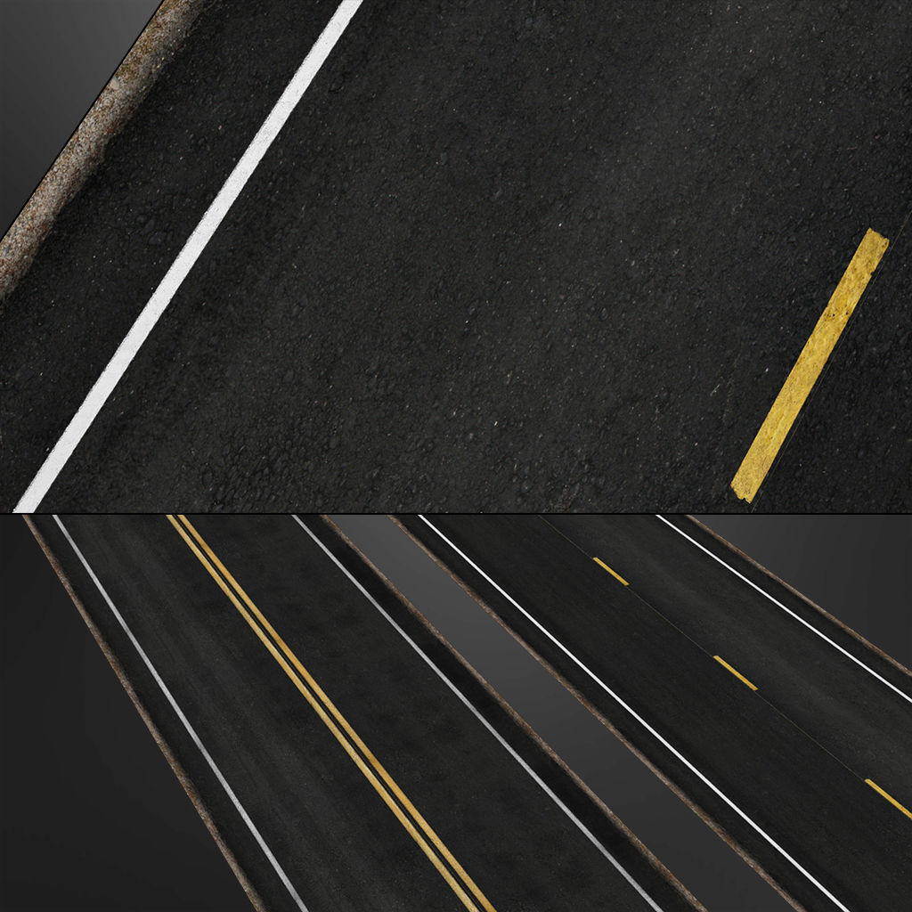 ROAD Textures Pack HD Texture | CGTrader