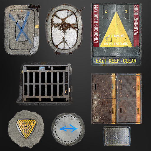 ROAD Textures Pack HD Texture | CGTrader