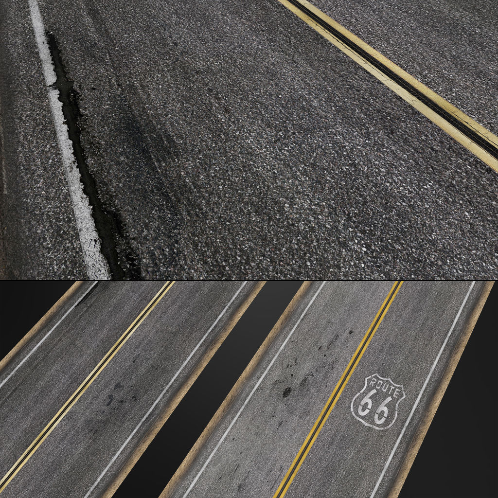 ROAD Textures Pack HD Texture | CGTrader