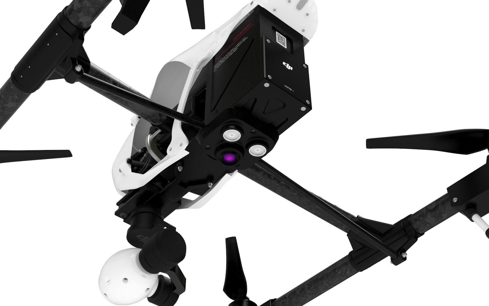 DJI Inspire1 PRO 3D model | CGTrader
