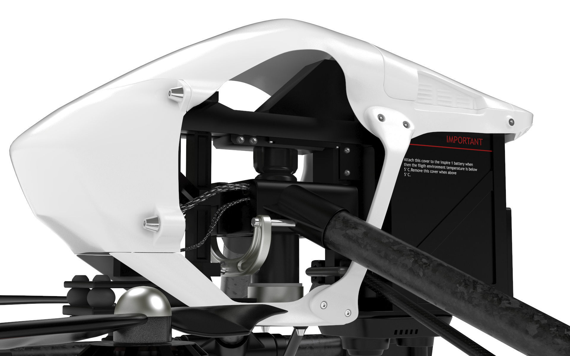 DJI Inspire1 PRO 3D model | CGTrader