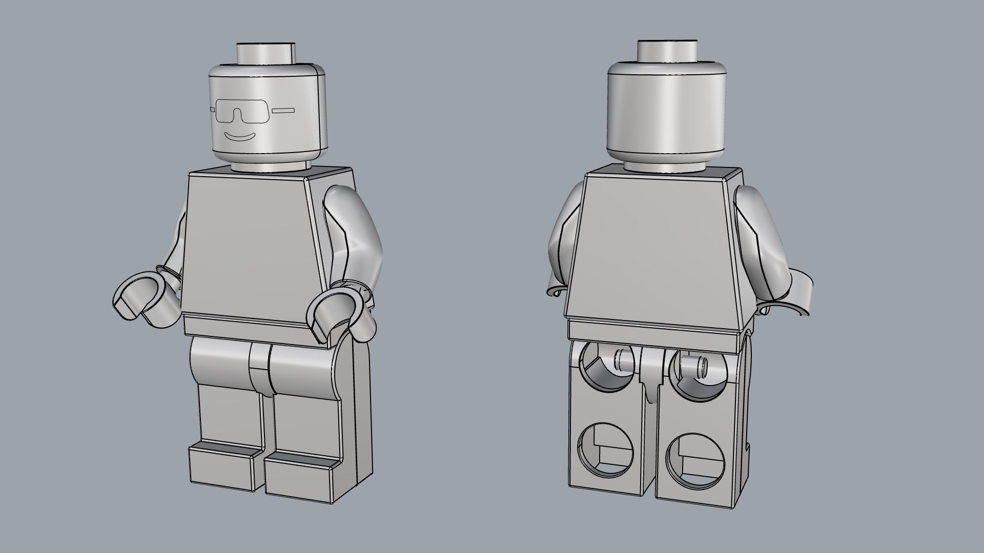 LEGO Figure 3D model | CGTrader