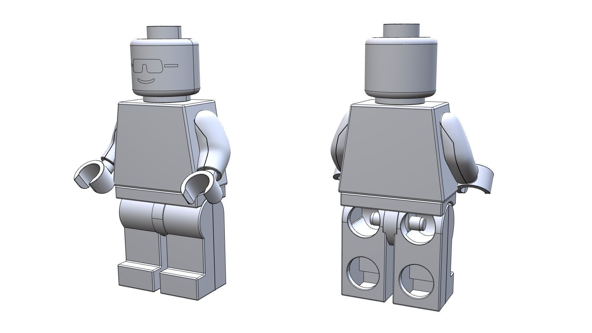 LEGO Figure 3D model | CGTrader