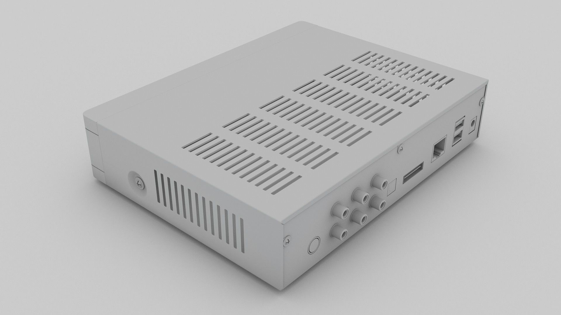 Tv Receiver 3D model | CGTrader