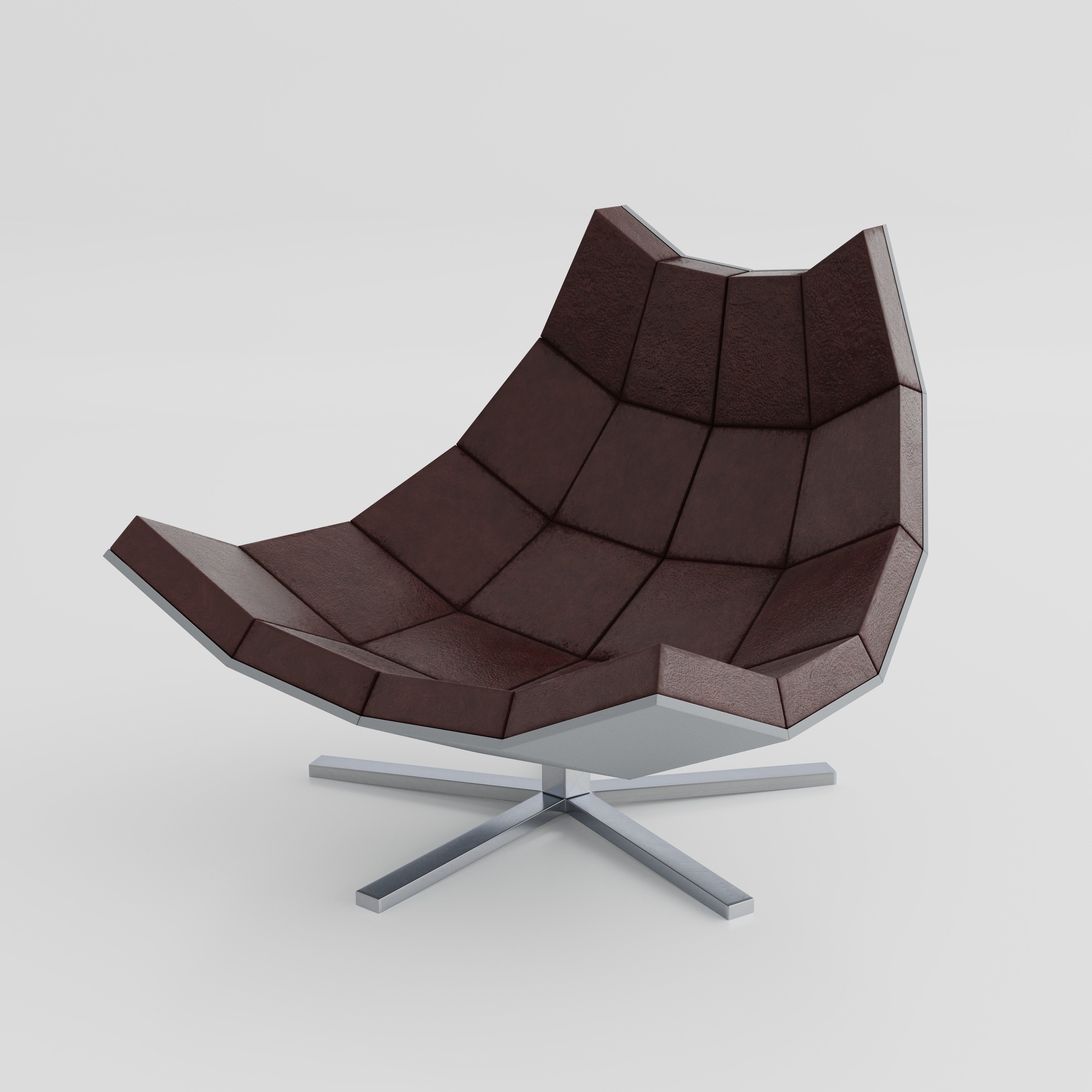 Vintage Futuristic Chair 3D model | CGTrader