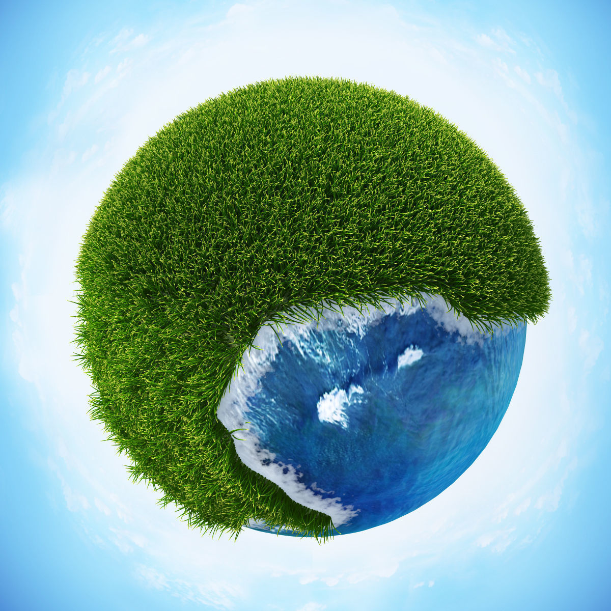 Green Planet Easy 3D model | CGTrader