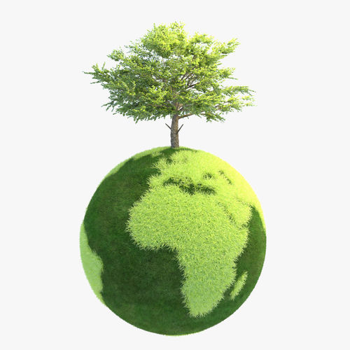 Green Planet Easy 3D model | CGTrader