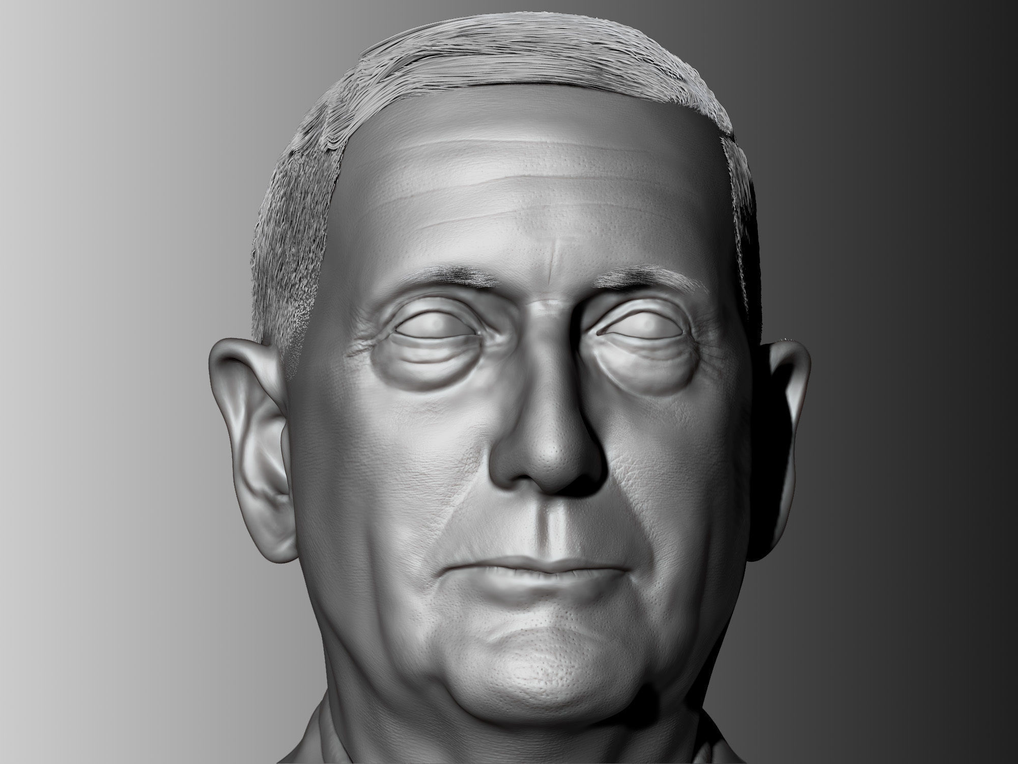 General James Mad Dog Mattis 3D model 3D printable | CGTrader